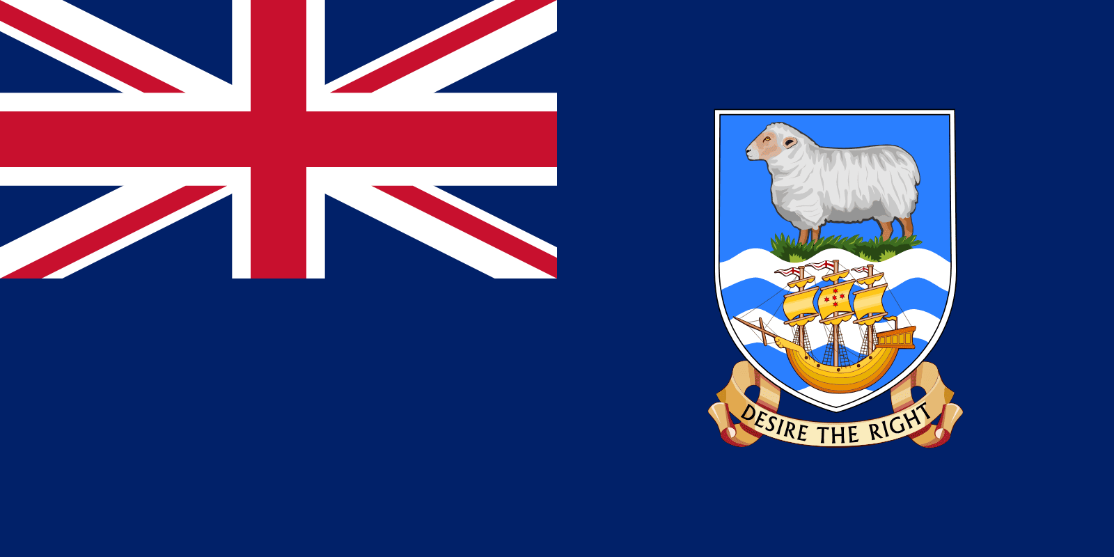 Flag of Falkland Islands | Flagpedia.net