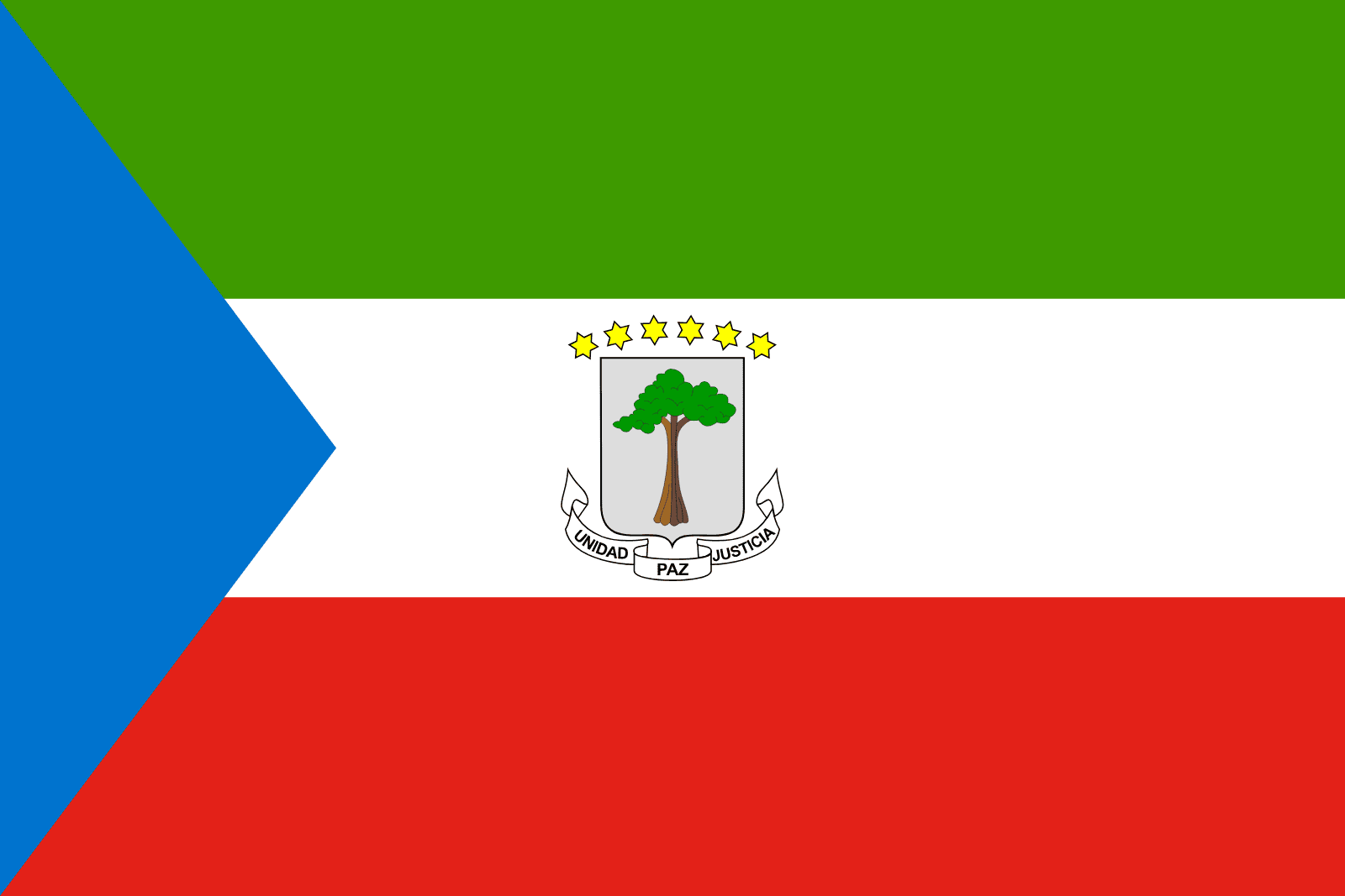 Flag of Equatorial Guinea | Flagpedia.net
