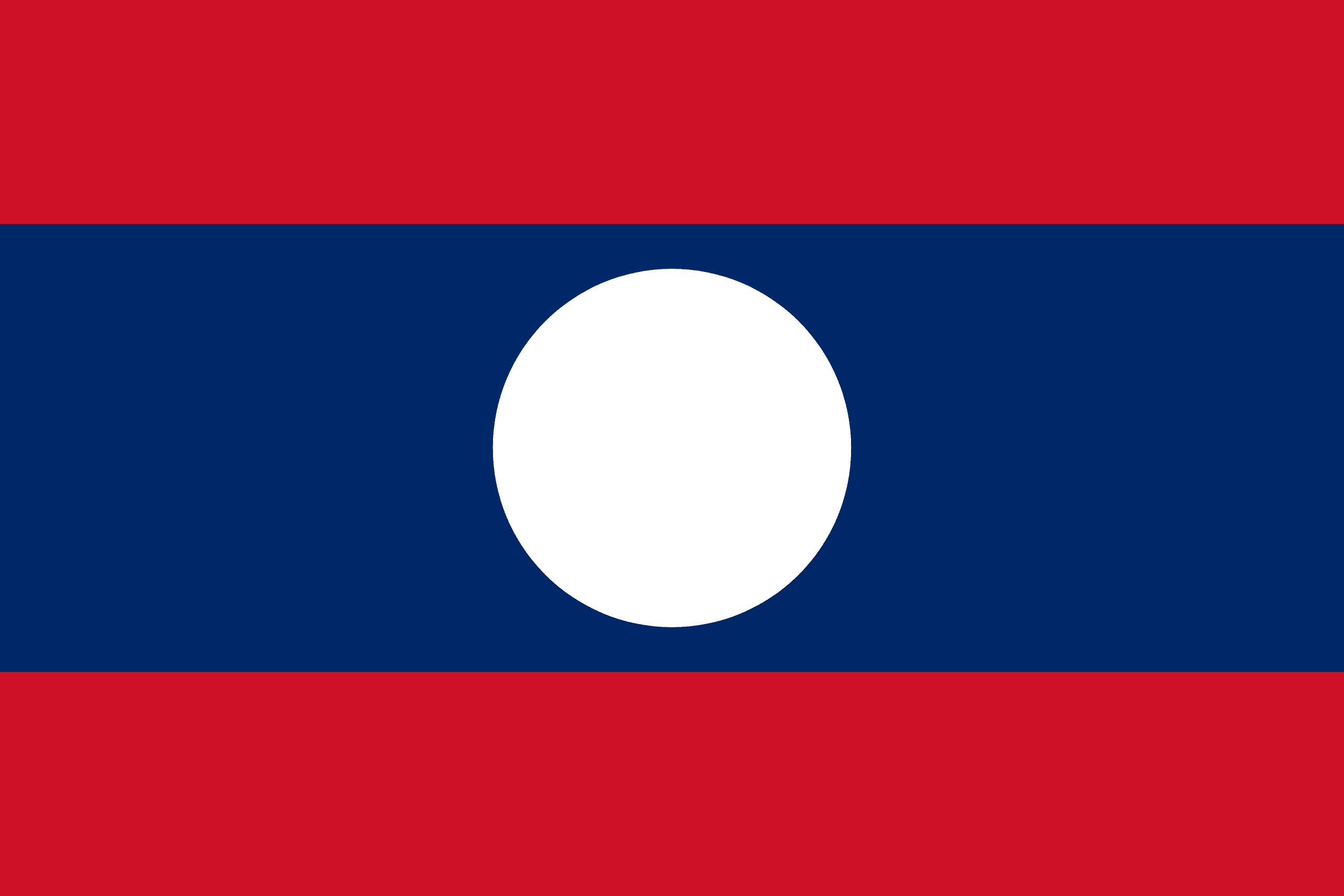 Flag Of Laos Flagpedia