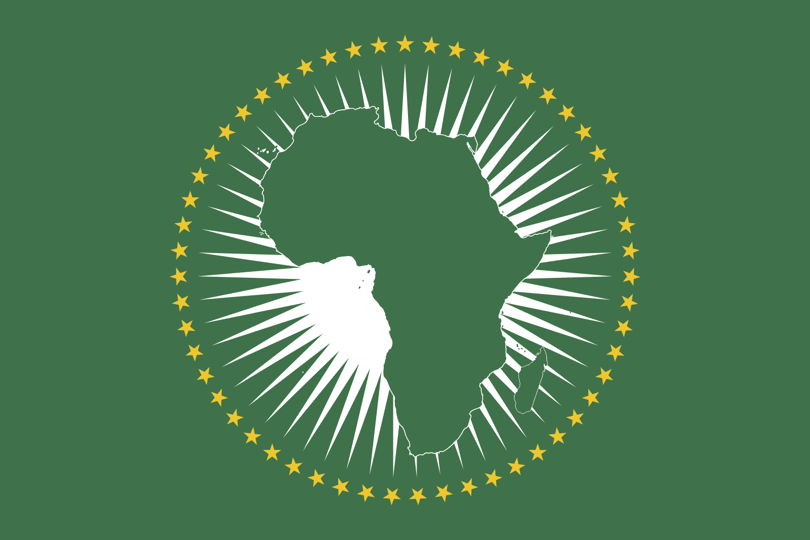Flag of African Union & flags of its members (55) | Flagpedia.net