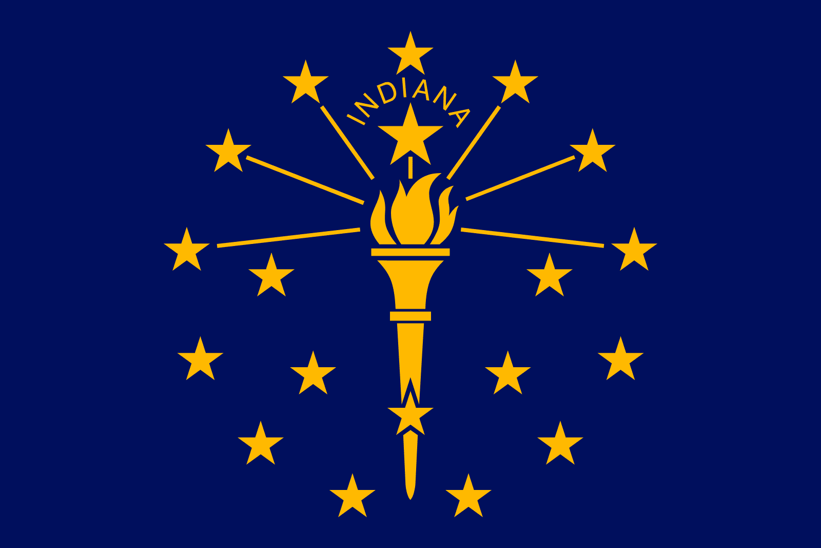 Flag of Indiana | Flagpedia.net