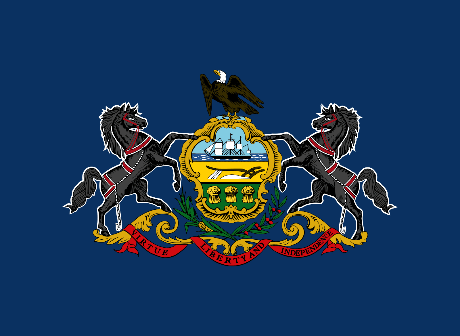 Flag of Pennsylvania | Flagpedia.net