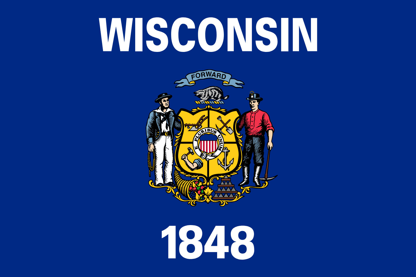 Flag of Wisconsin | Flagpedia.net